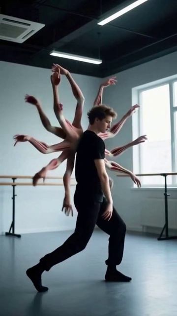 Я попросил нейросеть сделать танец… она добавила лишнее