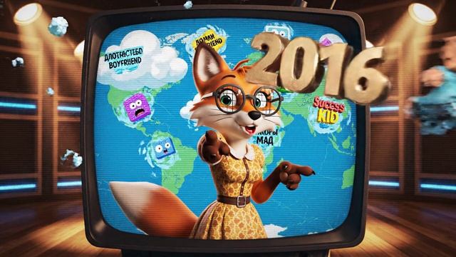 🦊📱 Мемный дождь! Ай... старый мем. 😂