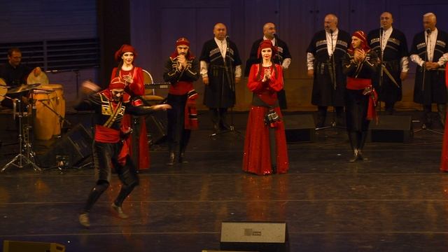 Аджарский танец - Акапелла Сакартвело (Светлановский зал ММДМ)