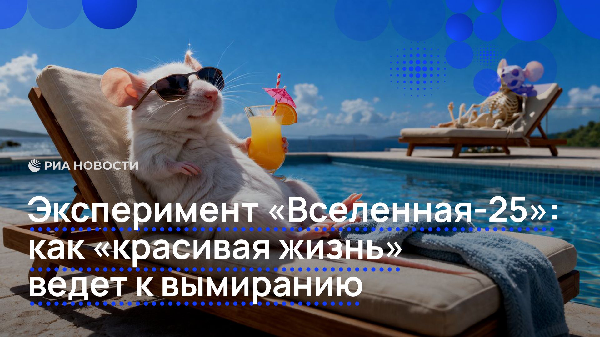 Эксперимент «Вселенная-25»: как «красивая жизнь» ведет к вымиранию