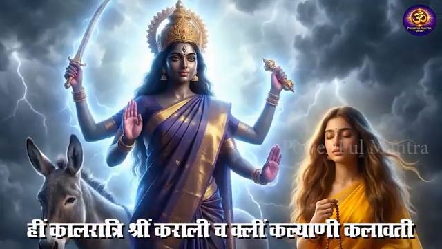 Наваратри 7 день Деви Каларатрия