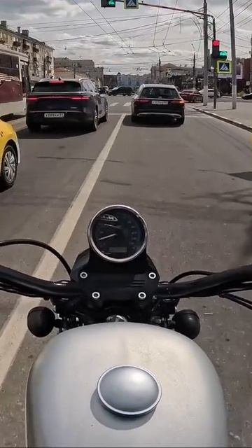 Harley Davidson Sportster XL1200N POV прохват по Туле 1