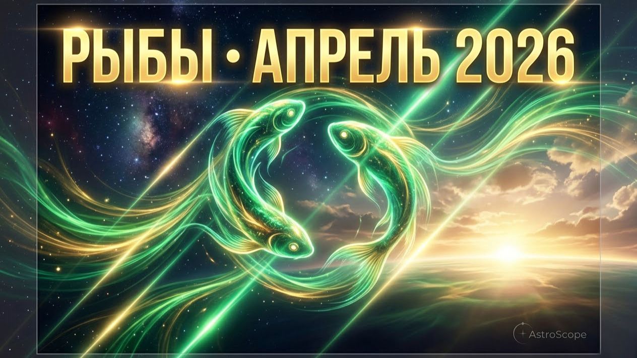 РЫБЫ — Гороскоп апрель 2026: Рассвет над тихой водой и партитура смыслов
