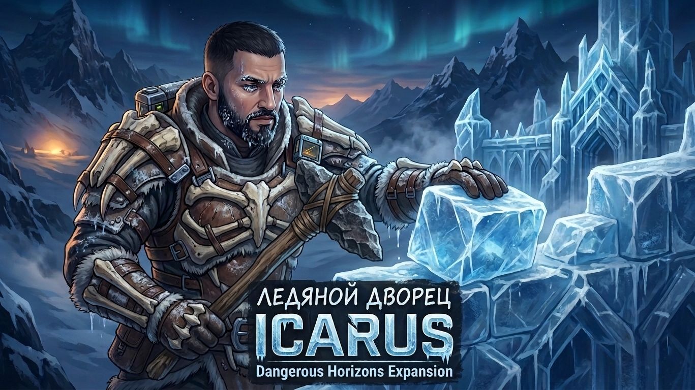 СТРОИМ ЛЕДЯНОЙ ДОМ ► ICARUS #10 (Dangerous Horizons Expansion)
