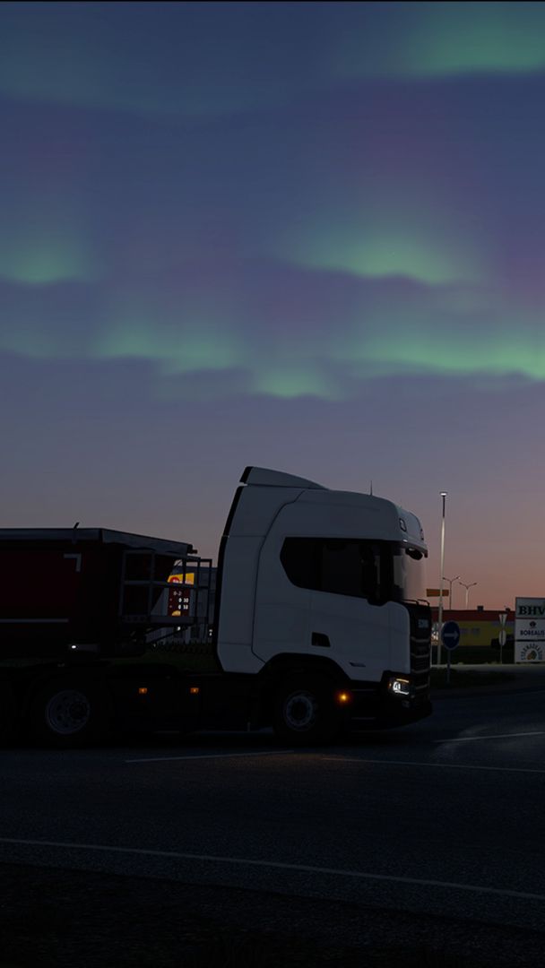 Город Кеблавик - DLC Исландия для ETS 2 #shorts