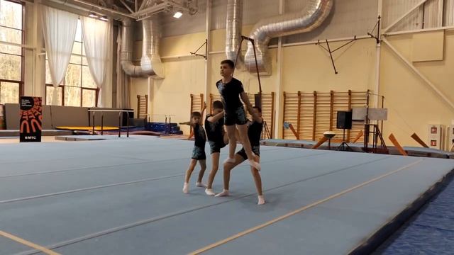 ЧТ 1 спортивный разряд, Башанкаев - Пирог - Ильюхин - Хромов, МАУДО ДТДиМ, Балансовое упражнение