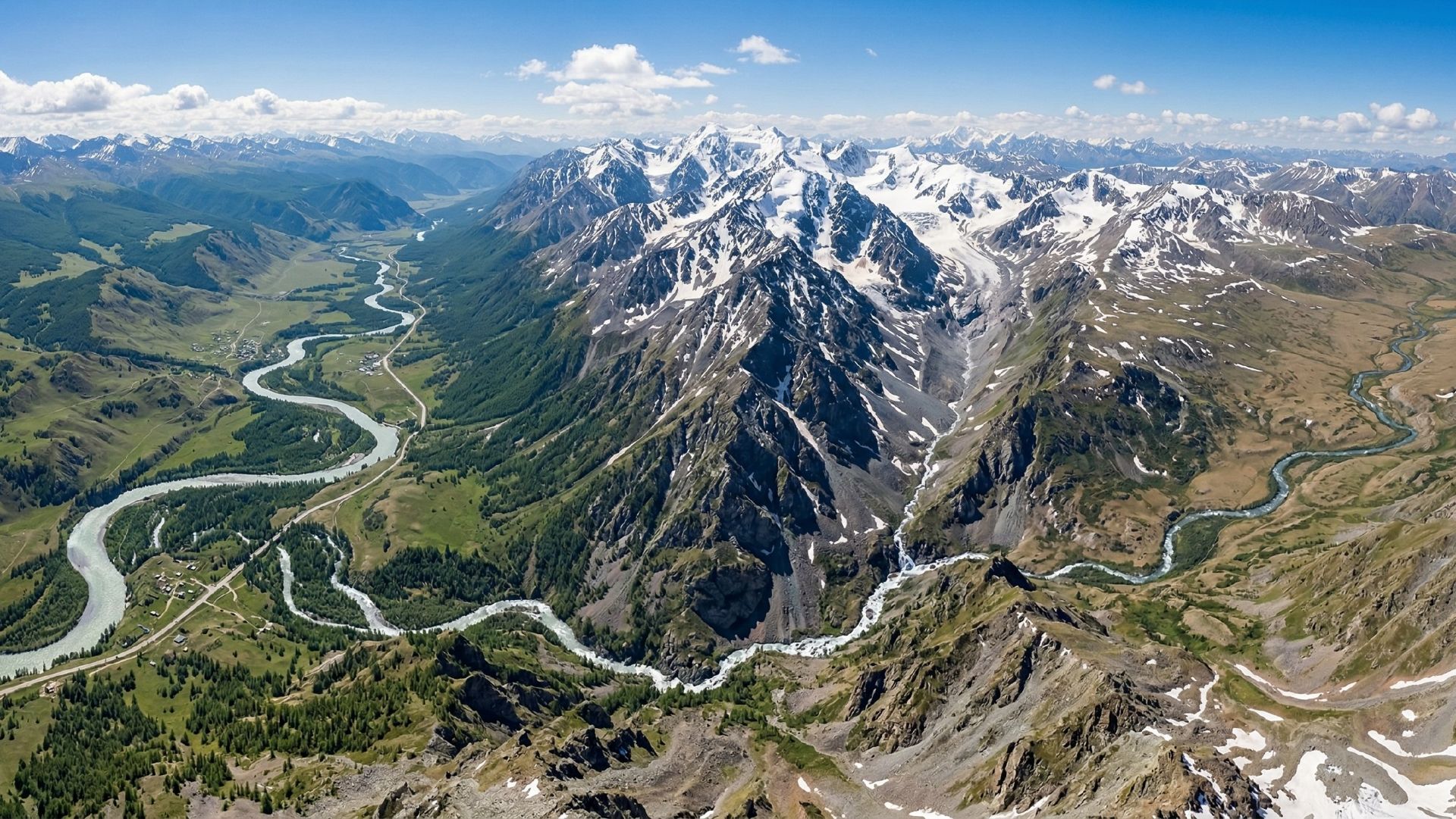 Северо-Чуйский хребет сила Алтая