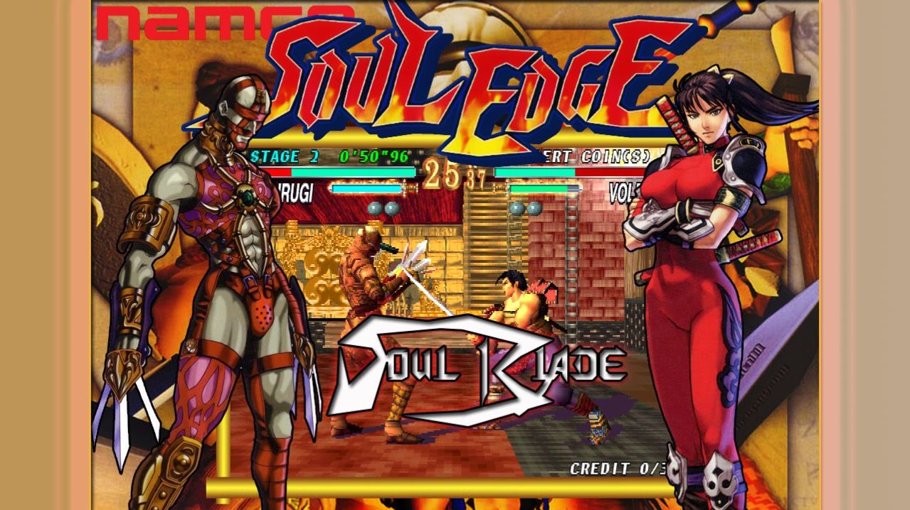 #2 обзор игры Soul Blade Soul Edge для Playstation