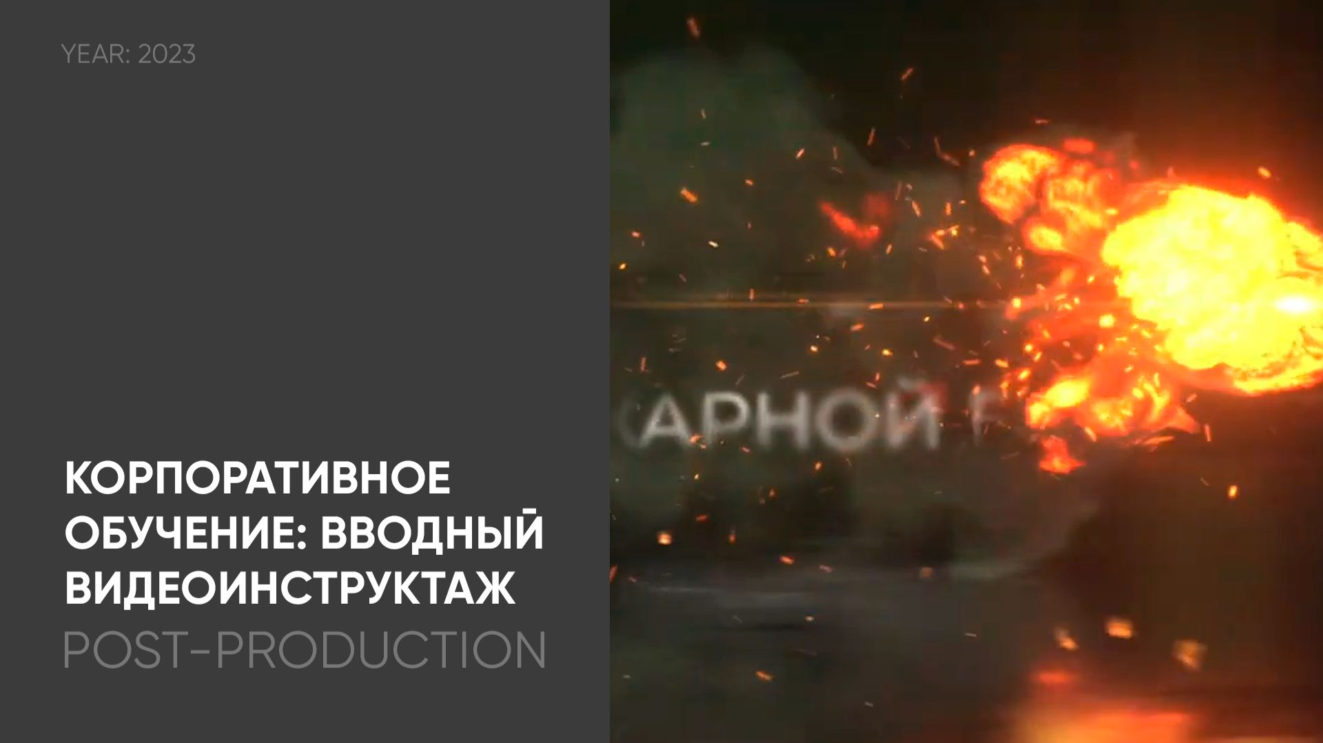 Корпоративное обучение: Вводный видеоинструктаж