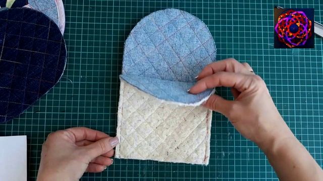 Какая красота получилась!!! (РУКАВИЧКА DIY)