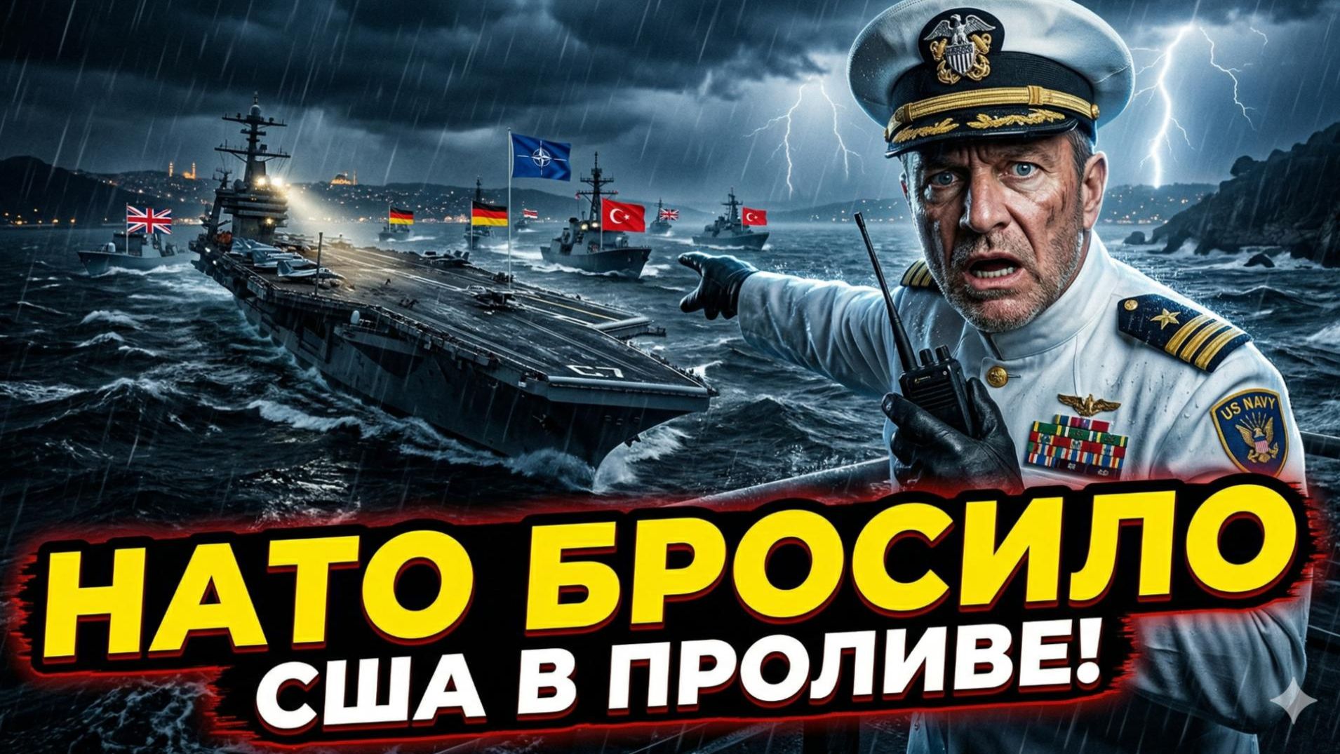 🔥 Сенсация: НАТО бросило США в Ормузском проливе - раскрыты реальные причины