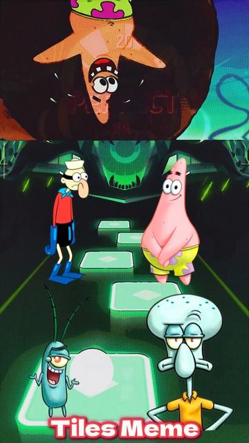 LVL№199 КТО ИЗ ГУБКИ БОБА КРУЧЕ? ⭐️ Coffin Dance ГУБКА БОБ | Tiles Hop