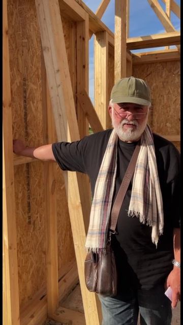 Дом держится на утеплителе. Надо понимать что делаешь #стройкака #каркасник #дом #утепление #дача