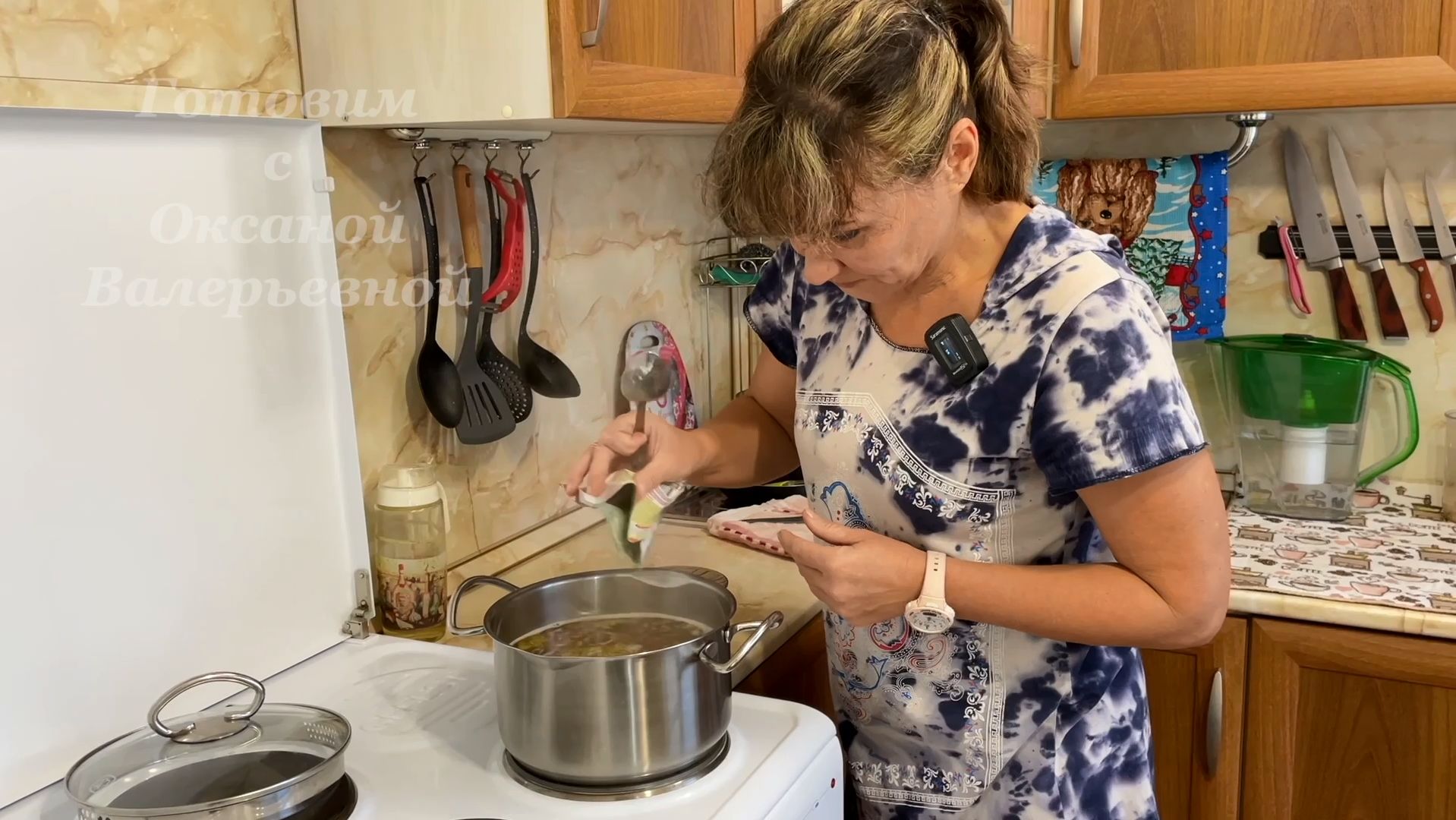 Суп это просто. Гречневый суп с зажаркой на сале. Готовим с Оксаной Валерьевной.