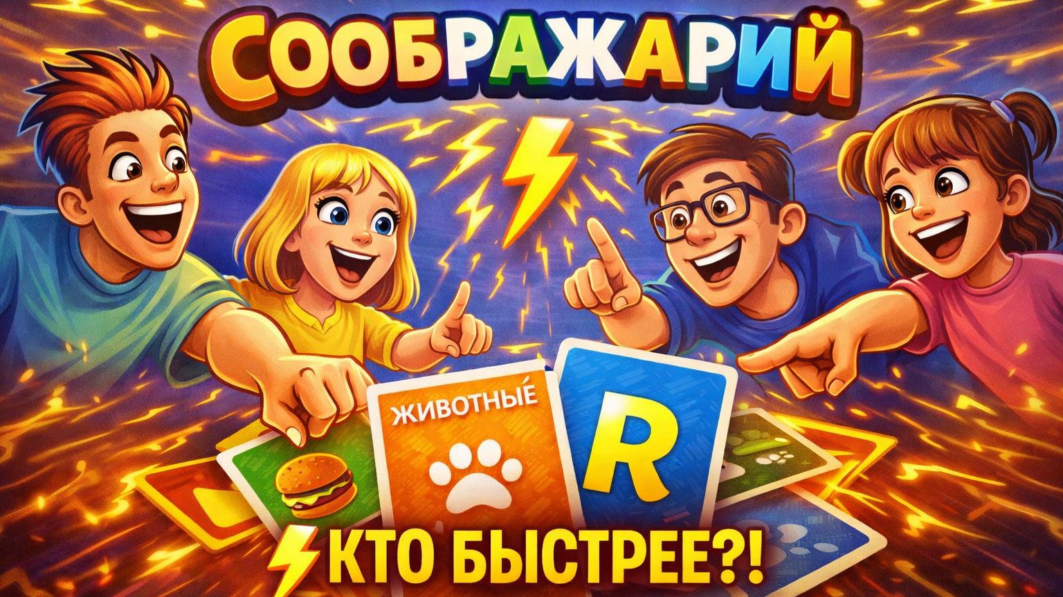 Соображарий — правила игры | Обзор, как играть, игра на скорость