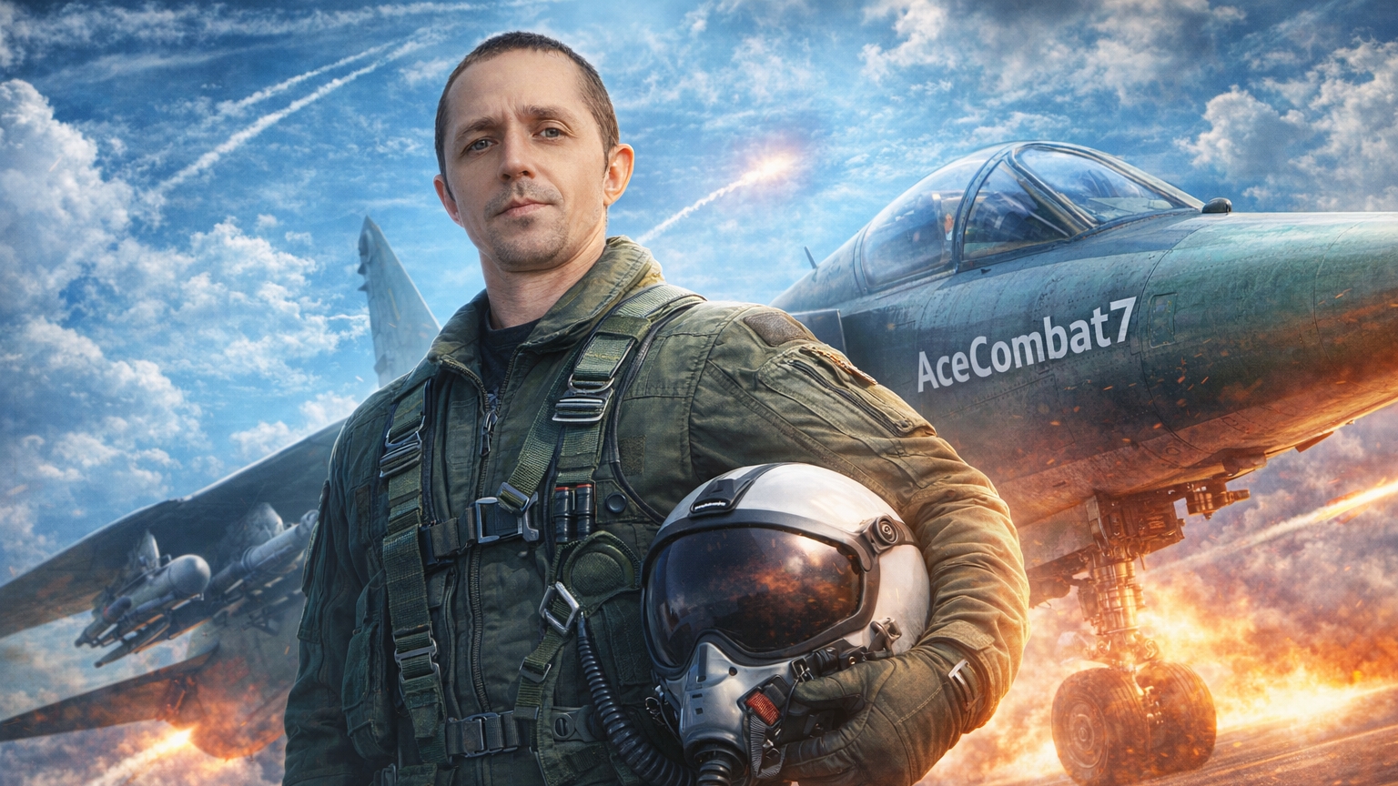 Мутим стримчик. PS5. Ace Combat 7.