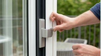 Регулировка балконной пластиковой двери.