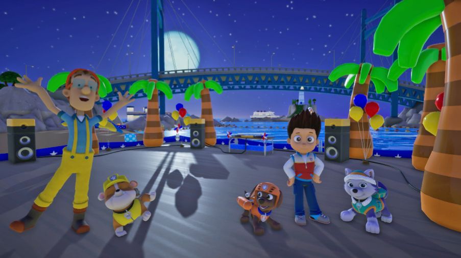 Щенячий патруль. Маршалл. Мэр Гудвэй. Щенки выезжают. Трек джунглевый спасатель. Ч3