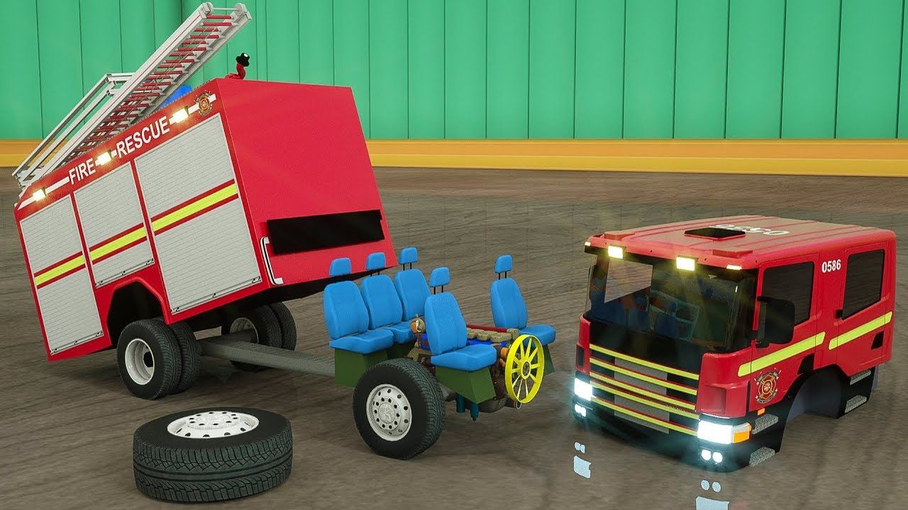 Детские мультики для малышей смотреть - Мультики для детей и малышей - Яркие мультики про машинки