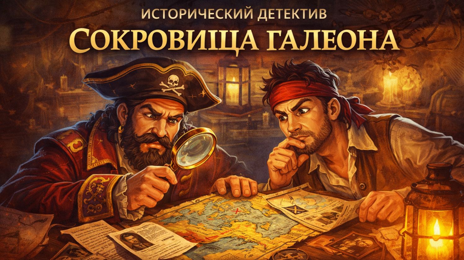 Исторический детектив: Сокровища галеона — правила игры | Обзор, как играть