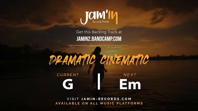 Драматическая кинематографическая минусовка для гитары в тональности B Minor