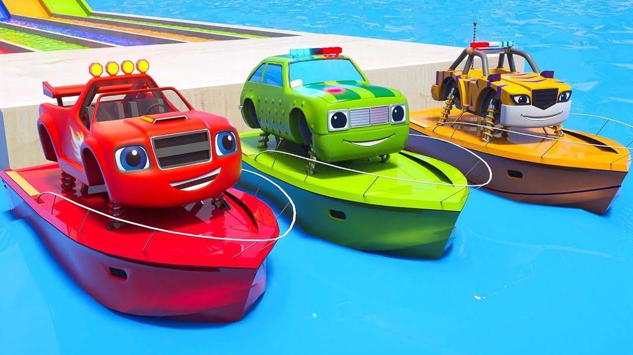 Мультики для детей и малышей – Яркие мультики про машинки – Детские мультики для малышей смотреть