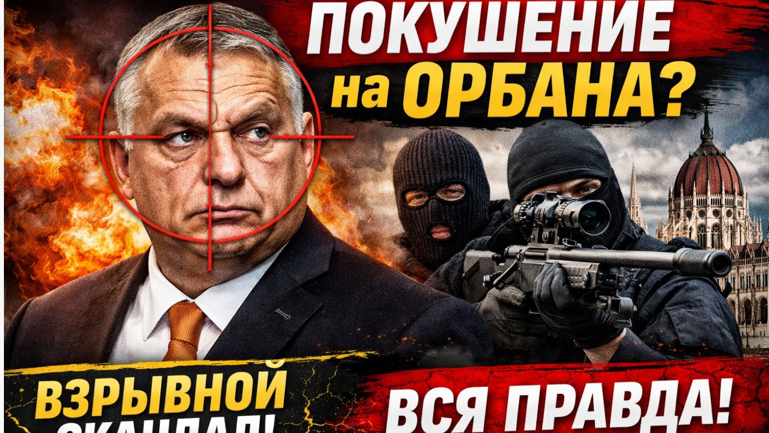 Венгрия в центре скандала: заявления о «покушении» на Виктора Орбана вызвали бурю