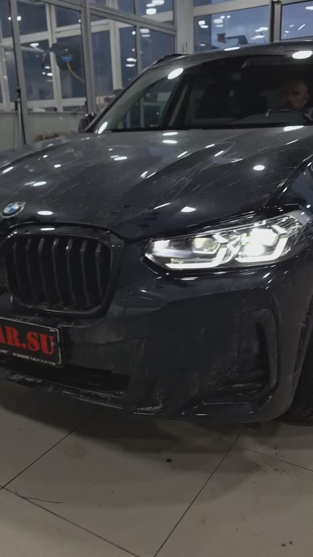 Замена светодиодных линз фар BMW X3, G01