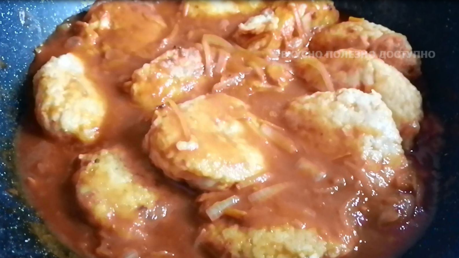 КОТЛЕТЫ без ЯИЦ в Томатной Подливе ВКУСНЫЕ и СОЧНЫЕ