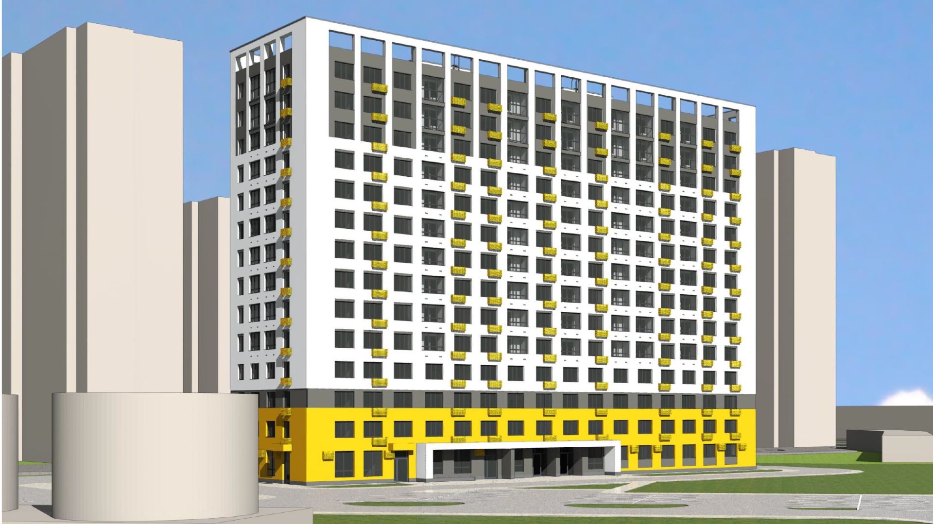 ЖК «Подкова "Дом на Цветочной"». СЗ "Хутор" || Приокский р-он, ул. Цветочная, д. 3 || Март 2026