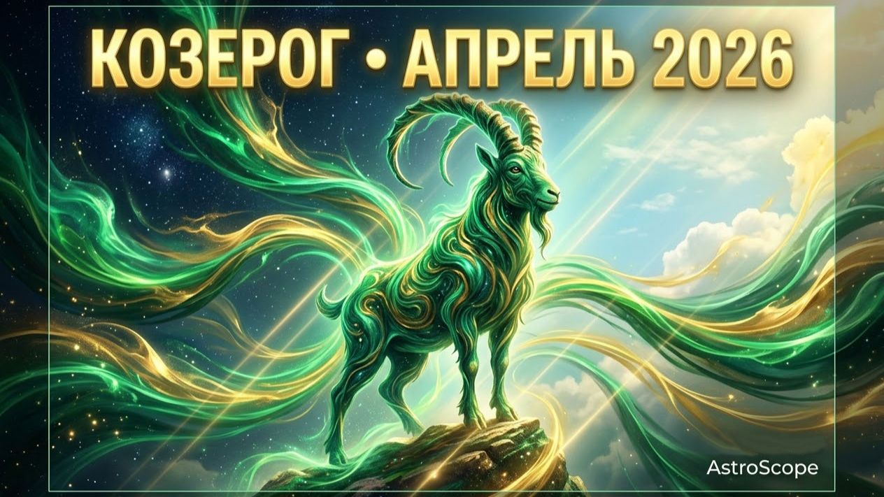 КОЗЕРОГ — Гороскоп апрель 2026: Архитектура авторитета и тихая сила