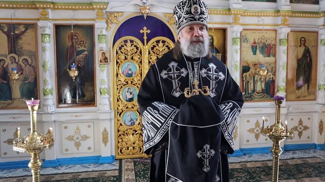 Проповедь епископа Питирима (Творогова) в среду 5-й недели Великого поста. 25.03.26.