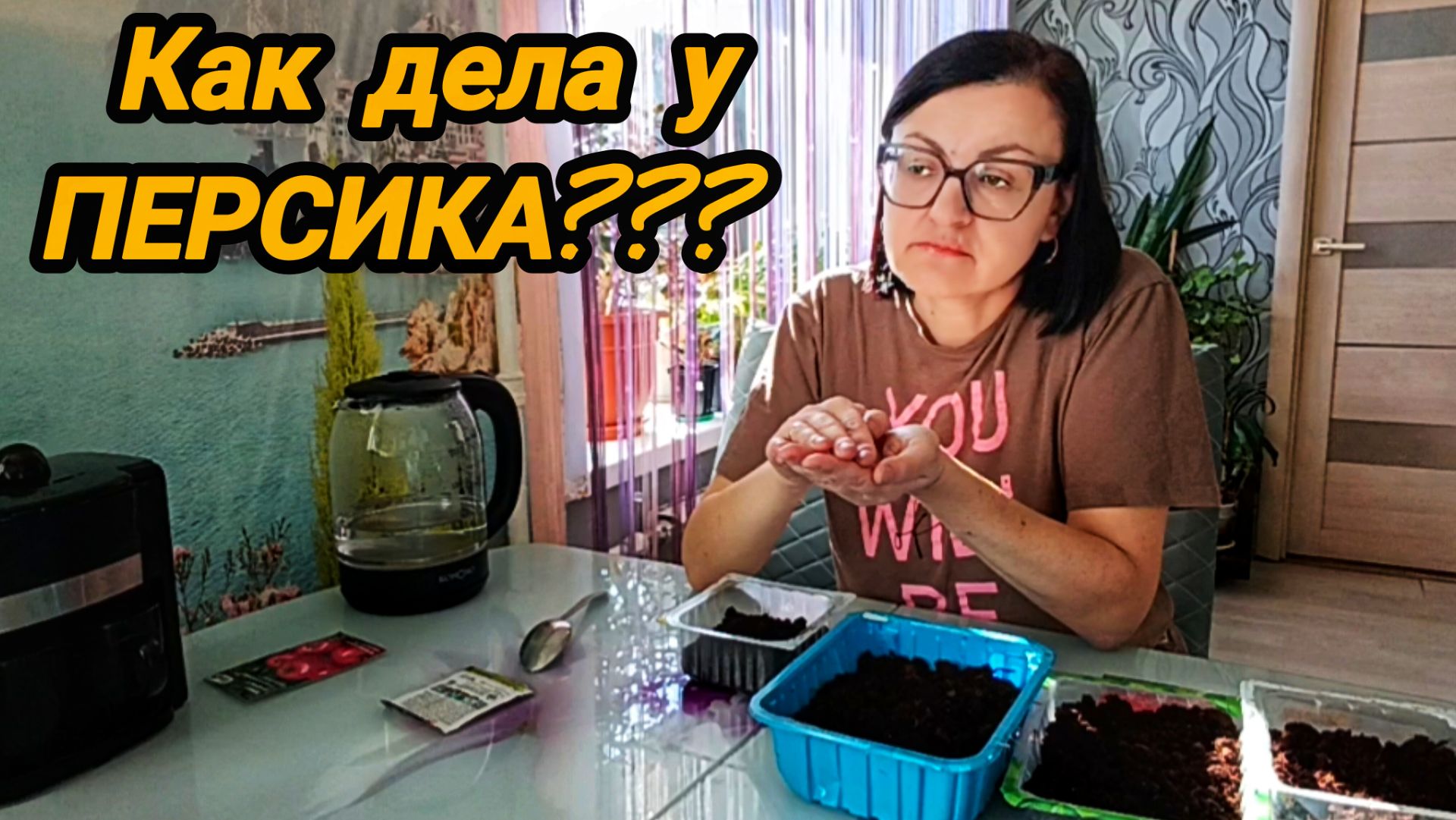 ПОСЛЕДНИЕ НОВОСТИ ПРО ЗДОРОВЬЕ ПЕРСИКА 🐈🙏 САЖАЮ СЕМЕНА ТОМАТОВ 🍅🍅🍅