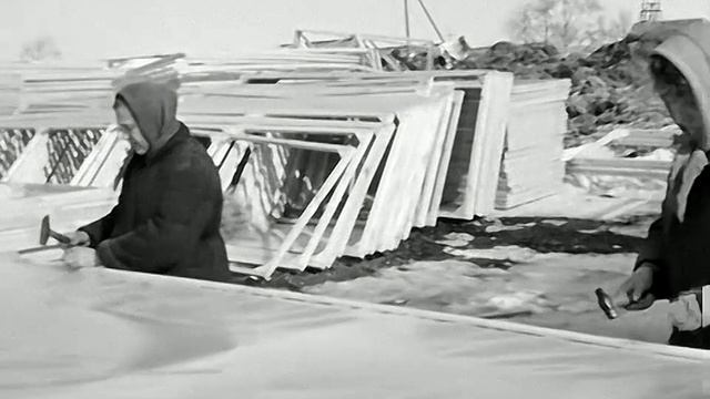 1970 год. Ембаево. Тепличное хозяйство