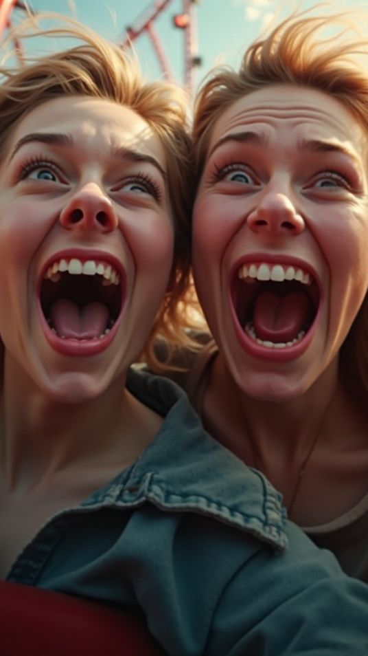 КАК МЫ ОКАЗАЛИСЬ НА ОДНОМ АТТРАКЦИОНЕ! 😱 Эмоции от страха до смеха 🤣 Парк аттракционов 2026