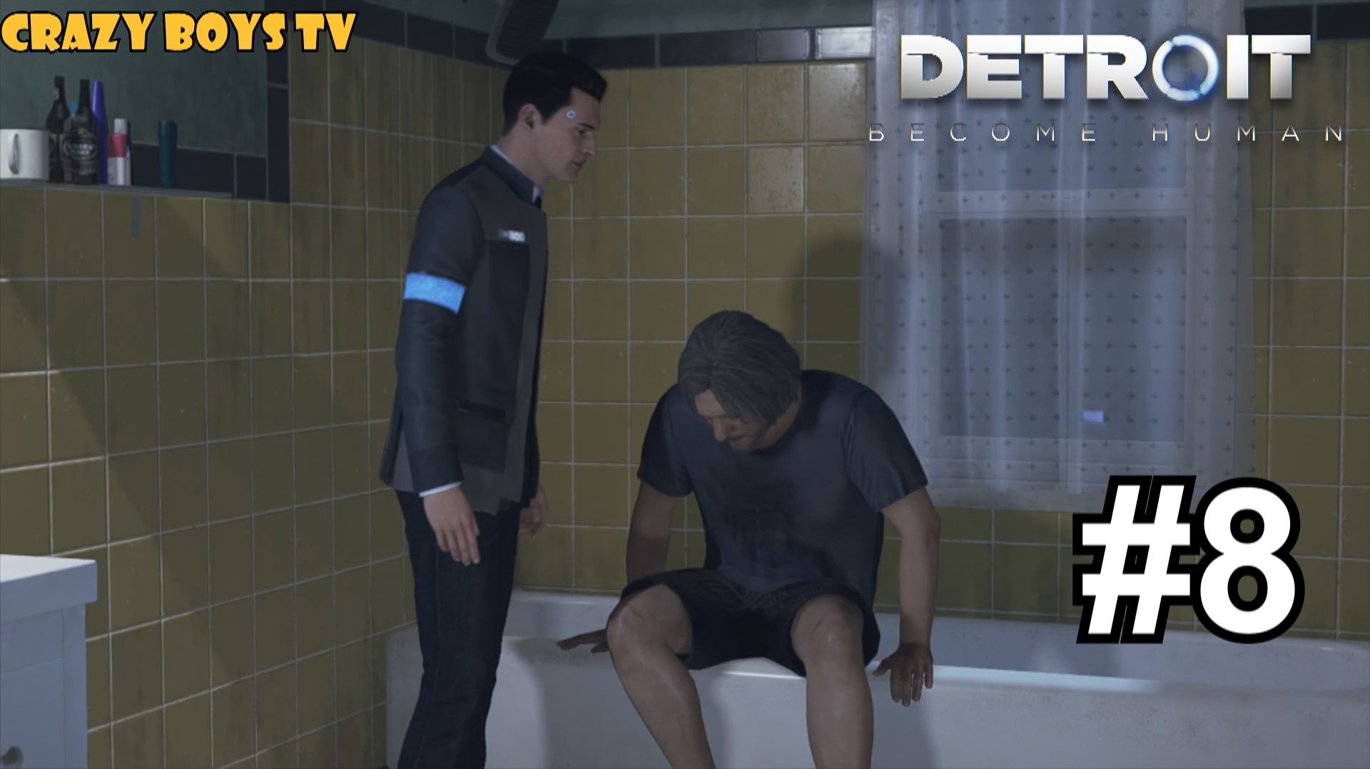 Detroit: Become Human #8 (Спасаем Хэнка и пробираемся на склад)