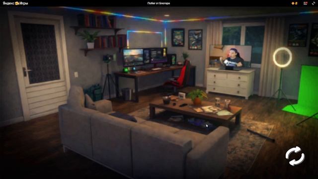 Играю в игру Побег от блогера на ПК