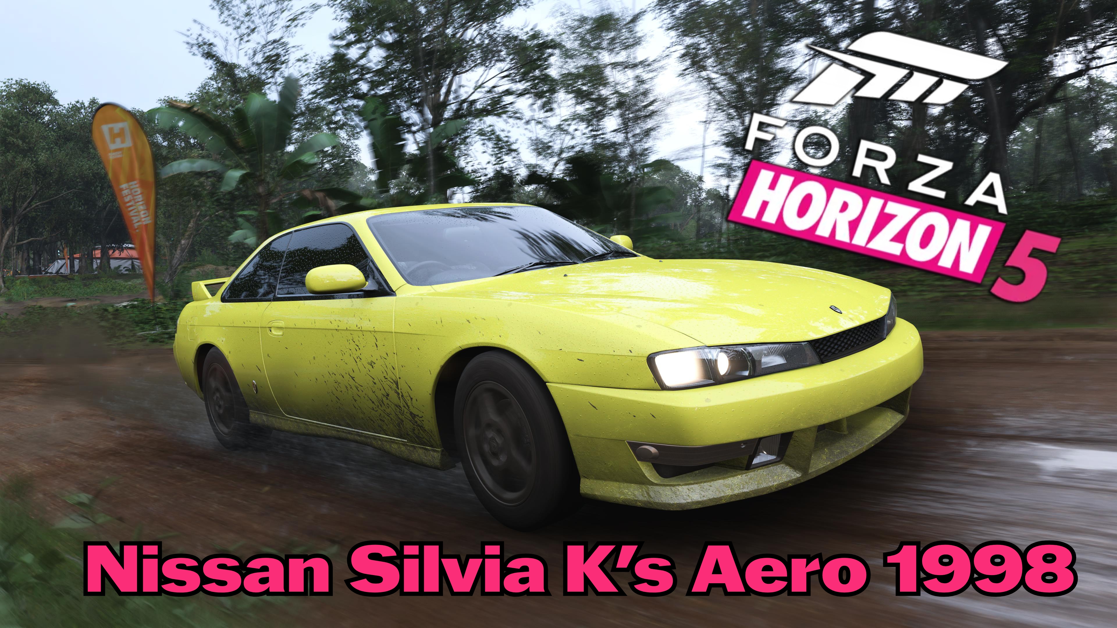 «Forza Horizon 5 — Культовый дрифт-кар: Nissan Silvia K's Aero 1998!»