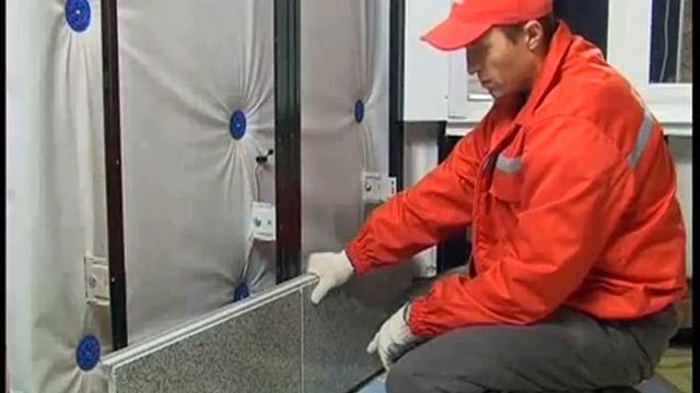 Монтаж вентилируемых фасадов Краспан часть 6 (Натуральный гранит)