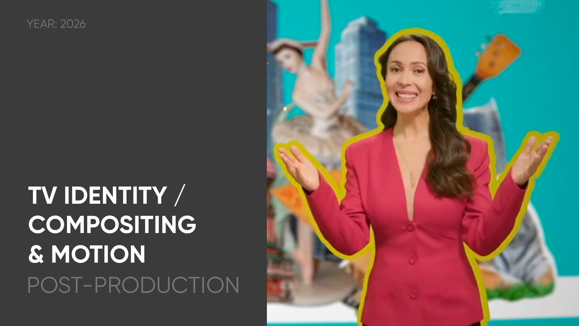 TV Identity / Compositing & motion