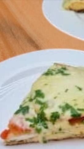 Завтрак с лепешкой тортилья