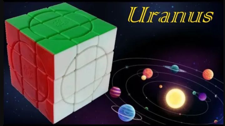 Как собрать Crazy Uranus 3x3x3 cube mf8 Крейзи Уран, how to solve 3х3х3
