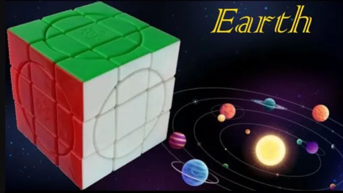 Как собрать Crazy Earth 3x3x3 cube mf8 Крейзи Земля, how to solve 3х3х3