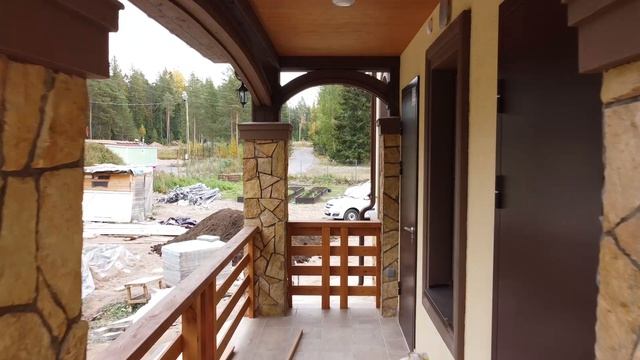 Дом в стиле модерн на берегу Финского залива