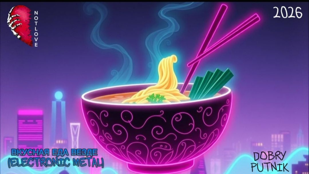 NOT LOVE - ВКУСНАЯ ЕДА ВЕЗДЕ (ELECTRONIC METAL)