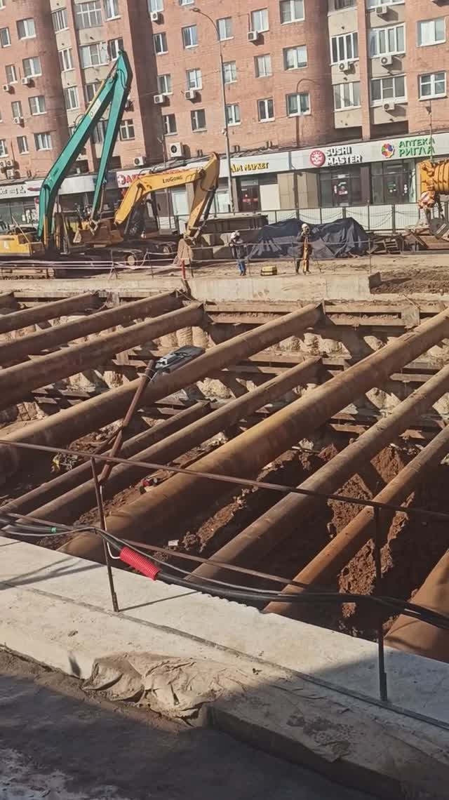 Формирование стартового котлована для ТПК || Нижегородский р-он, ул. Максима Горького || Март 2026