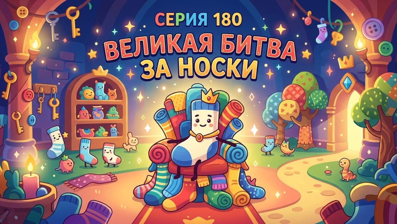 ВЕЛИКАЯ БИТВА ЗА НОСКИ СЕРИЯ 180 СЕМИРИК