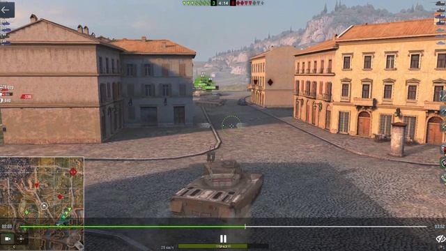 WoT Blitz Легкая победа на Виноградниках! #13