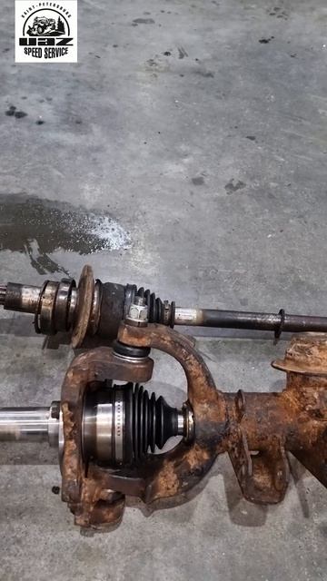 УАЗ Патриот - ремонт моста