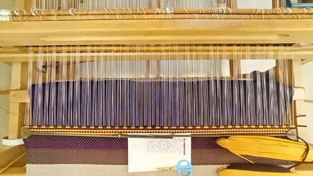 Ткачество половиков с браным узорами